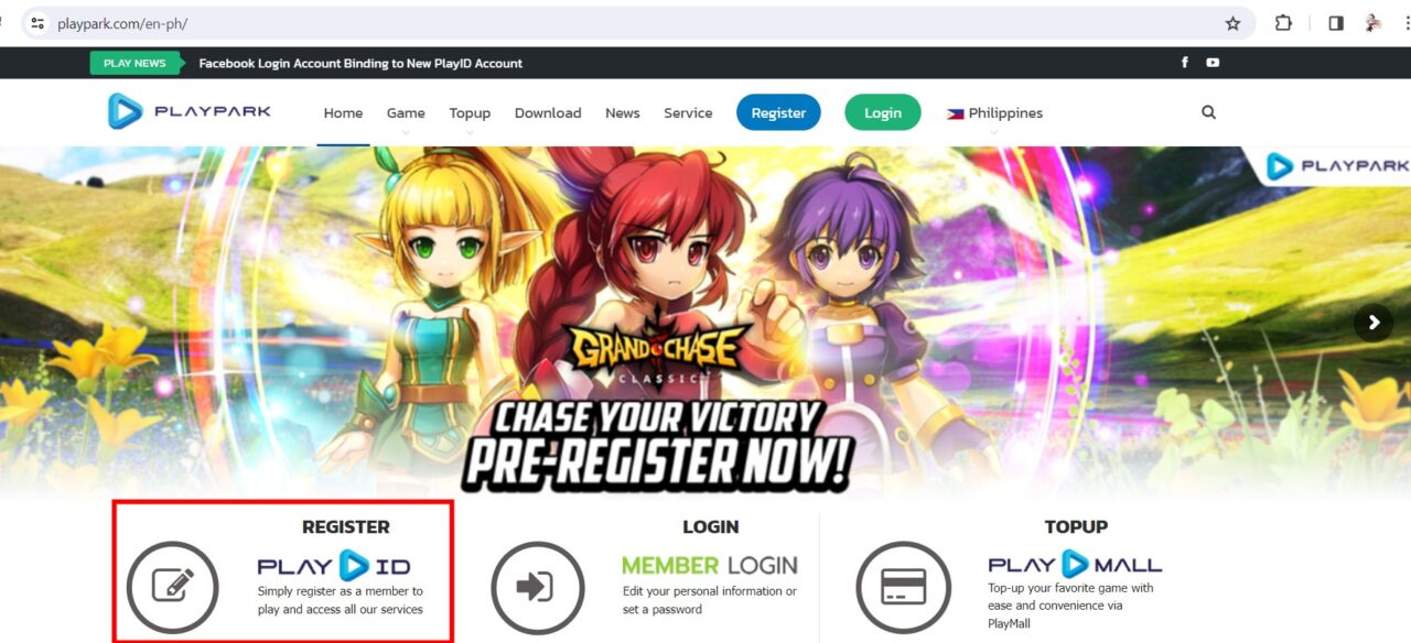 How to Create PlayID - PlayPark Grand Chase